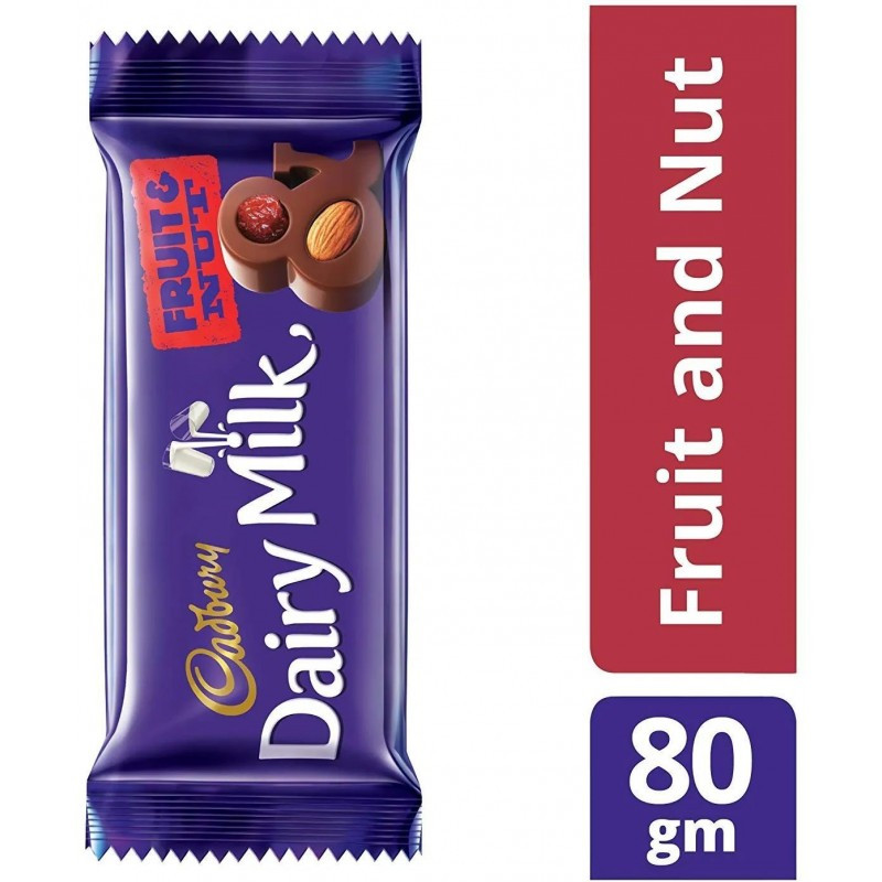 DAIRY MILK FRUIT&NUT 80g